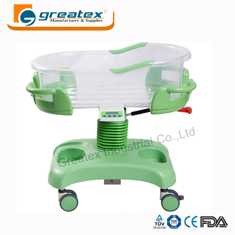 Hospital Baby Cart Carrier Bed Bassinet Baby Carrier Bed With Wheels ...