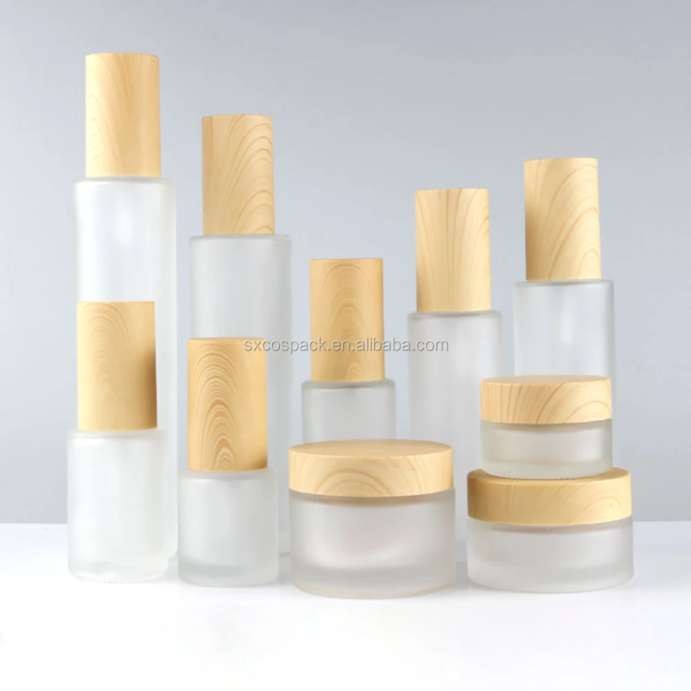 New Luxury Cosmetic Packaging Cosmetic Glass Jar Cream Container and ...