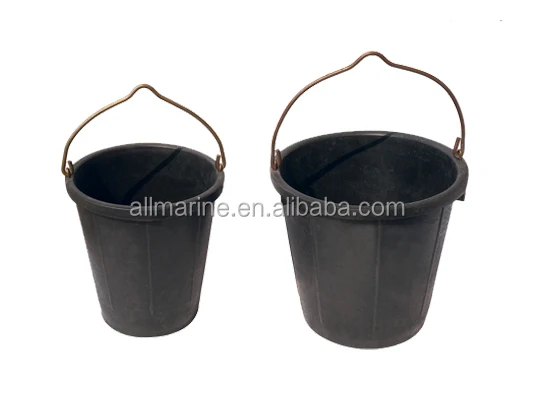 Neoprene Rubber Buckets 20l - Buy 20l Black Neoprene Rubber Bucket With ...