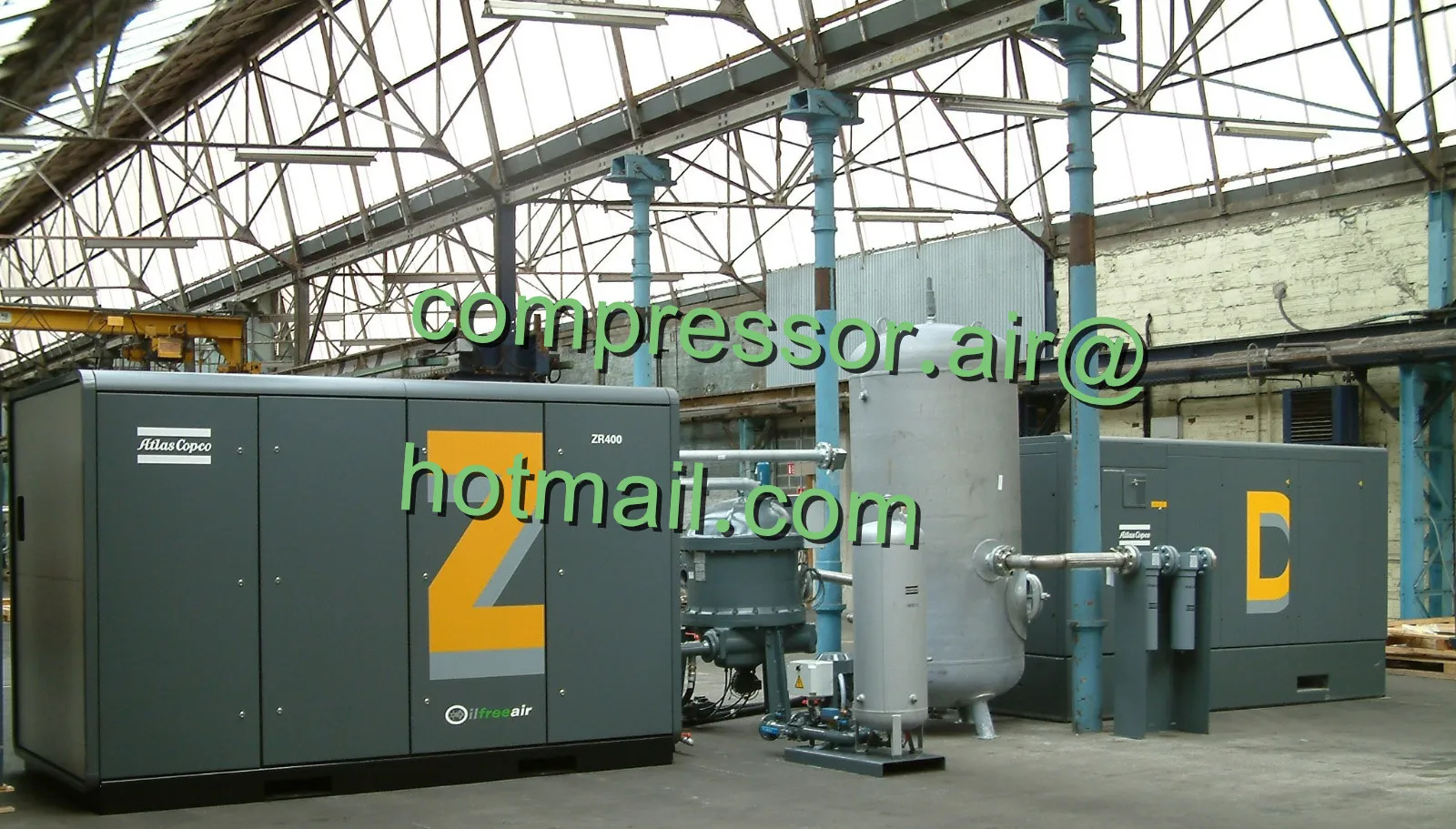 Atlas Copco ZR Oil-Free Rotary Screw Compressors - Durable & Efficient ...