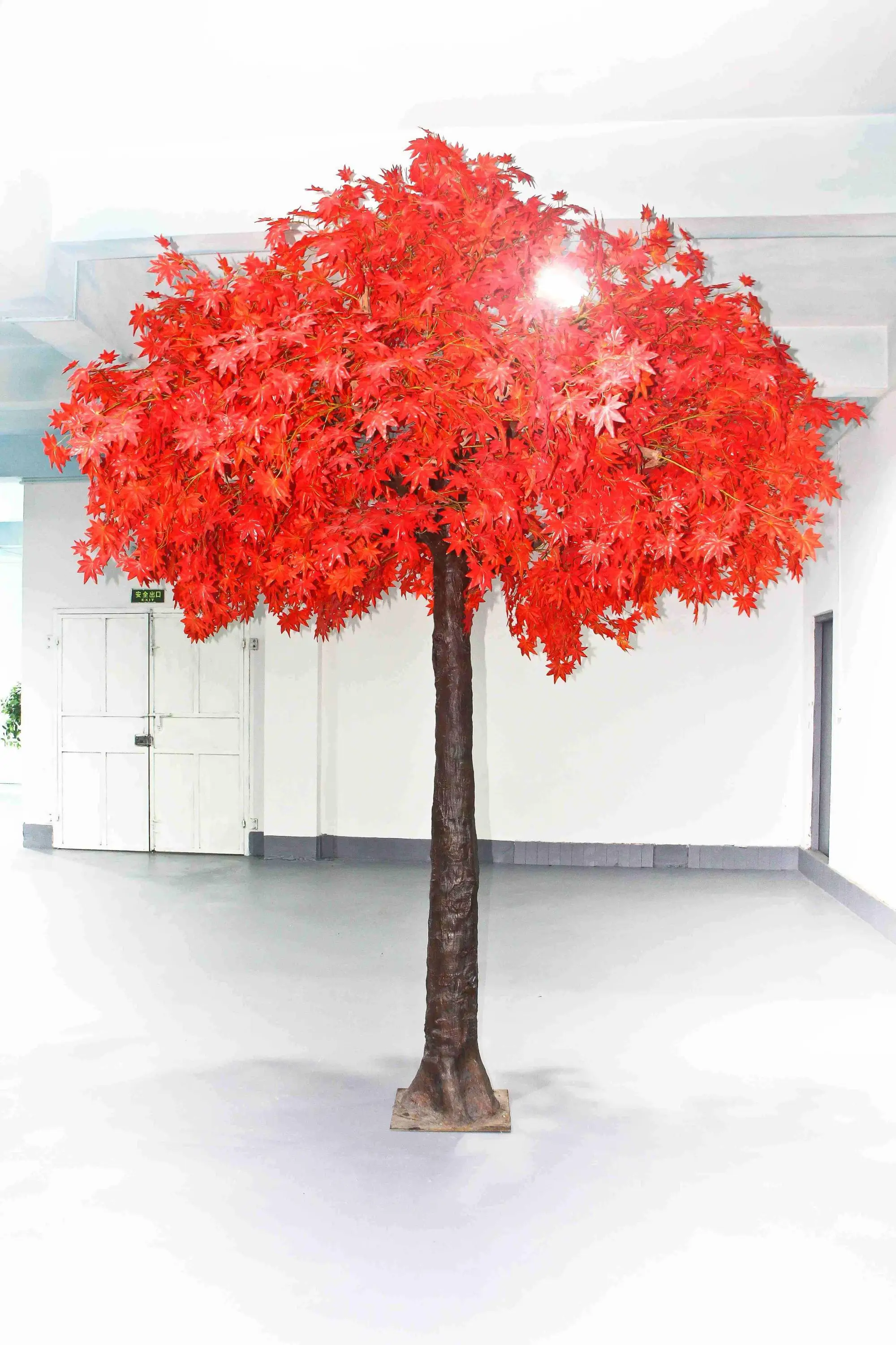 Indoor And Outdoor Artificial Red Maple Tree For Garden Decoration ...