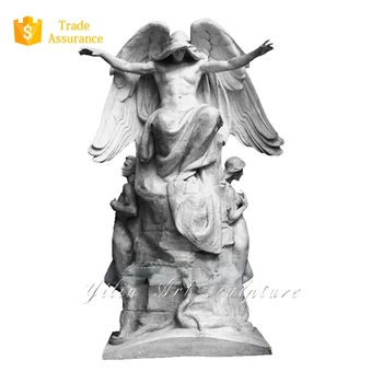 Male Angel Overlook The World,Archangel Figure Statues Yl-r443 - Buy ...