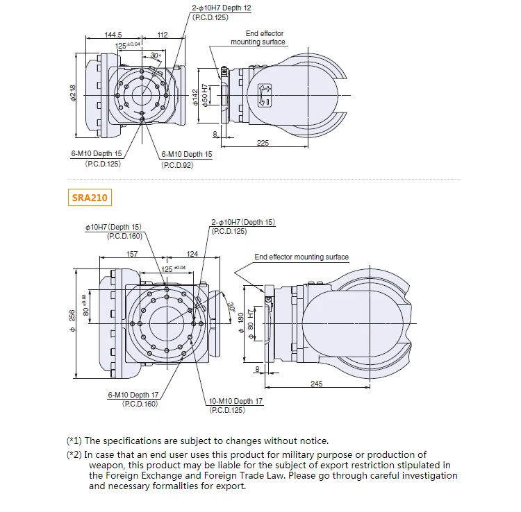 FUJIKOSHI(NACHI) FD11 Robot Arm - High Speed & Lightweight