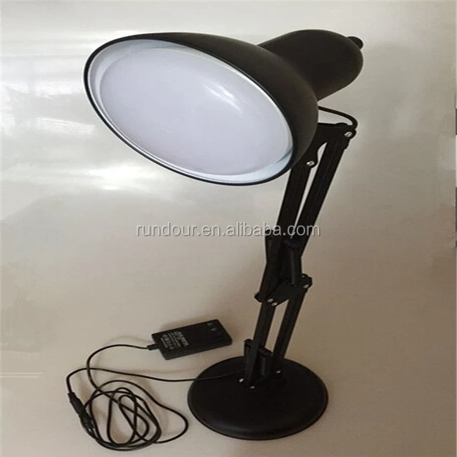 Flexible Long Swing Arm Led Desk Lamp Clip Desk Lamp Multi-joint Led ...
