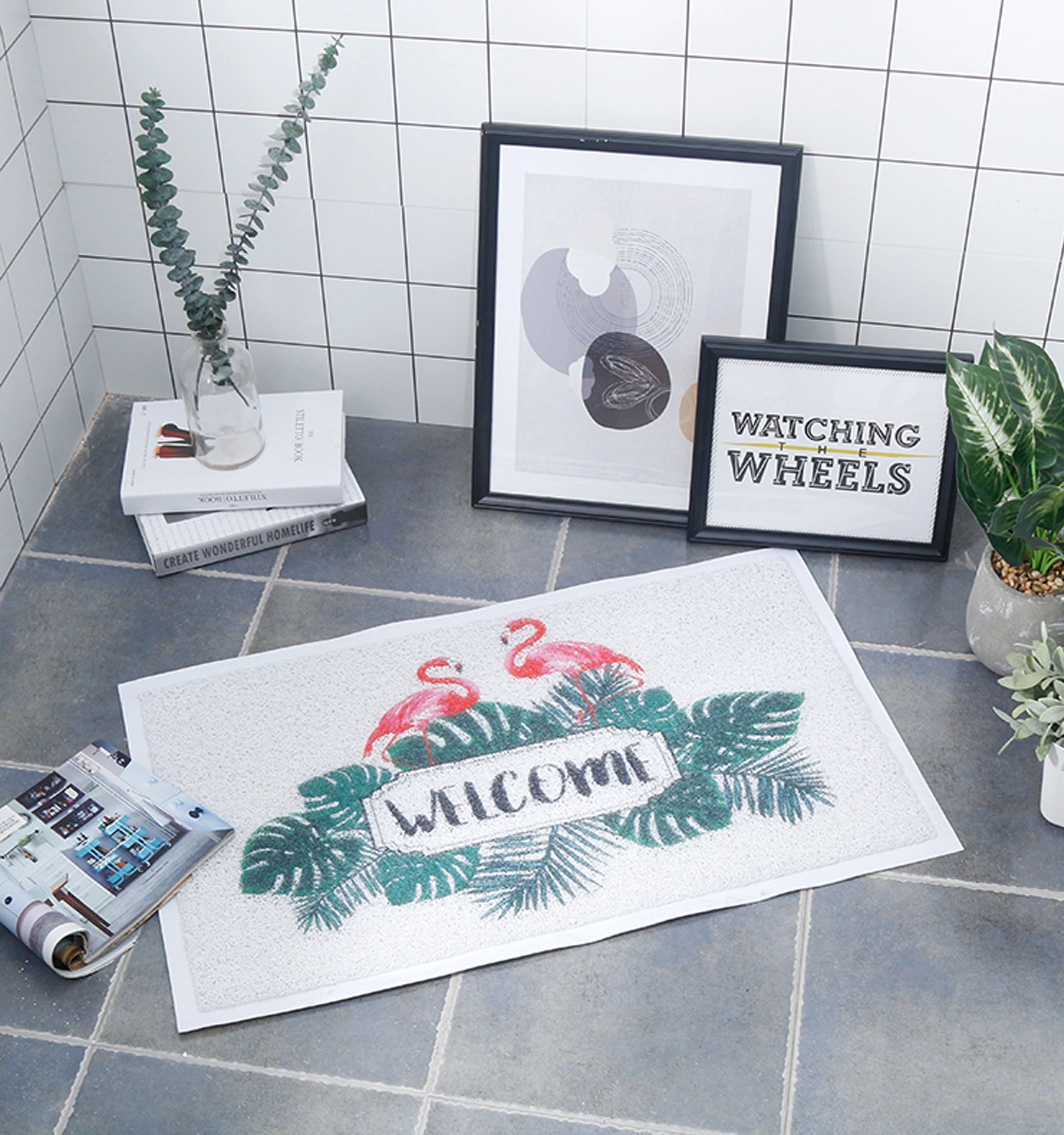 Eco-friendly Custom Size Printing Plastic PVC Custom DOOR MAT| Alibaba.com