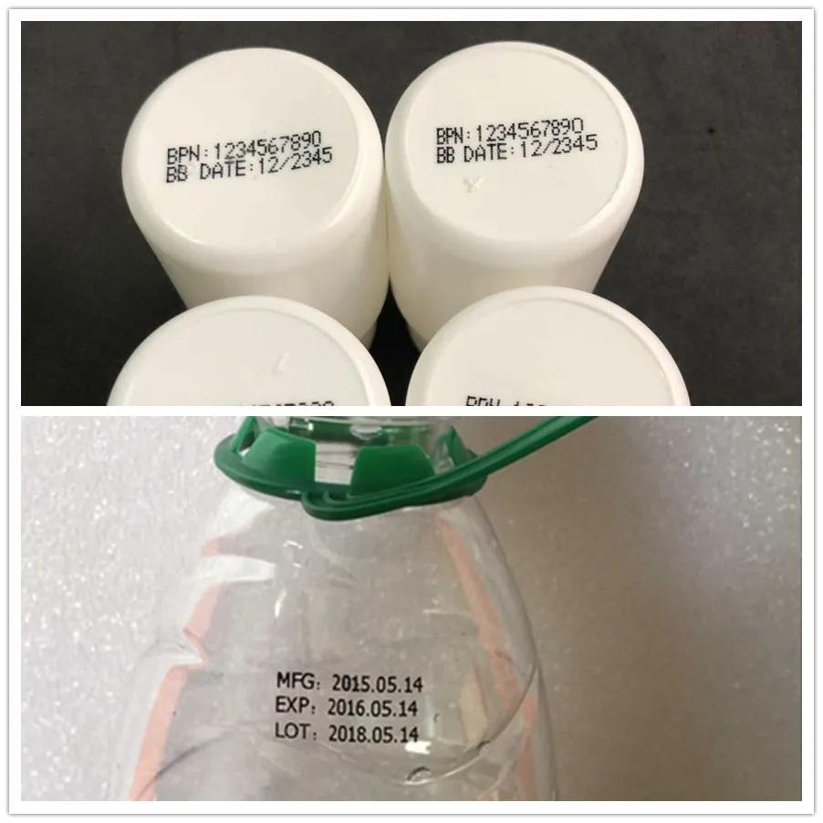 inkjet code machine,TIJ inkjet printer for Bottle Date Code Printing ...