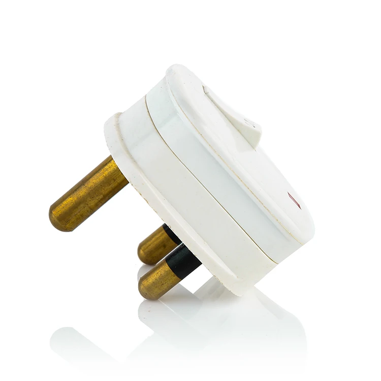 Good Quality British Bakelite 15a 3 Pin Plug With Switch And Neon - Buy ...