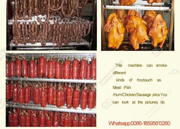 Industrial Stainless Steel Rubber Smoke House - GELGOOG