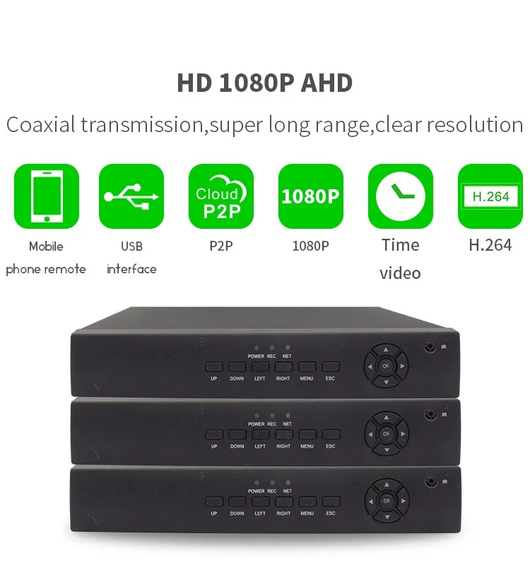 Ahd Dvr 4ch 8ch 1080p Hi-tech Hdmi Dvr Recorder - Buy Dvr Recorder ...