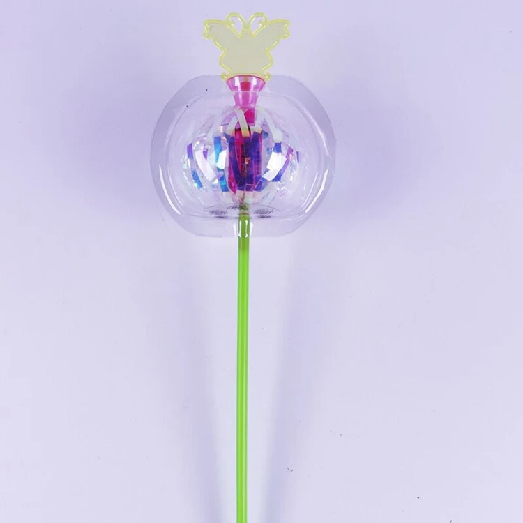 Funny Flashing Magic Toy Sparkling Spindle Wand Amazing Rotate Colorful ...