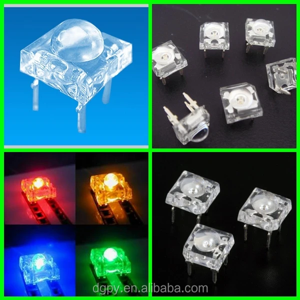 4pin Rgb Led 5mm Super Flux Led De Alto Lumen Led Piraña Luz - Buy Luz ...