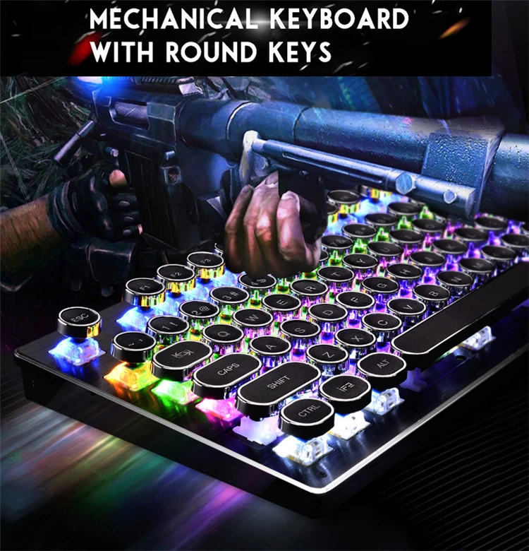 OEM Latin America Mechanical Keyboard with Outemu Axis