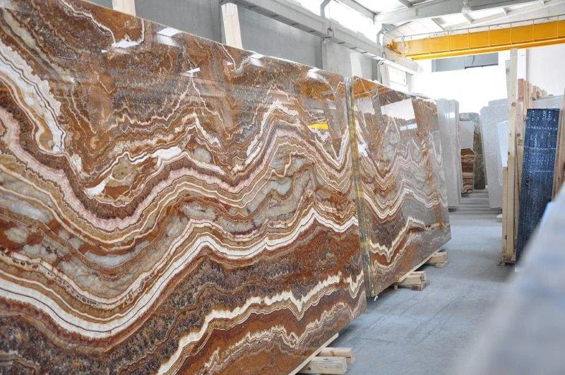 Onyx Translucent Marble Slabs,Golden Onyx For Wall Decoration Backlit ...
