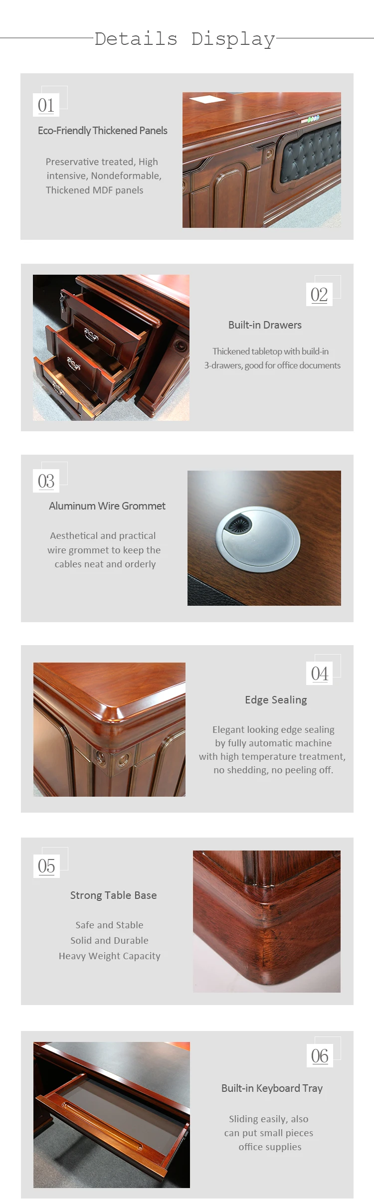 Luxury High End Office Table Design - Expensive Executive Desk