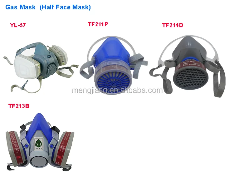 3m Respirator Filter Half Facepiece Gas Mask Reusable Respirator - Buy ...