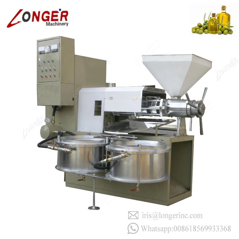 Small Automatic Mustard Expeller Cooking Olive Oil Making Extraction ...
