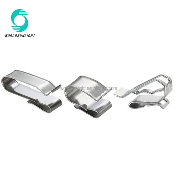 Solar Pv Panel Mount Stainless Steel Solar Cable Clip/pv Wire Clip ...