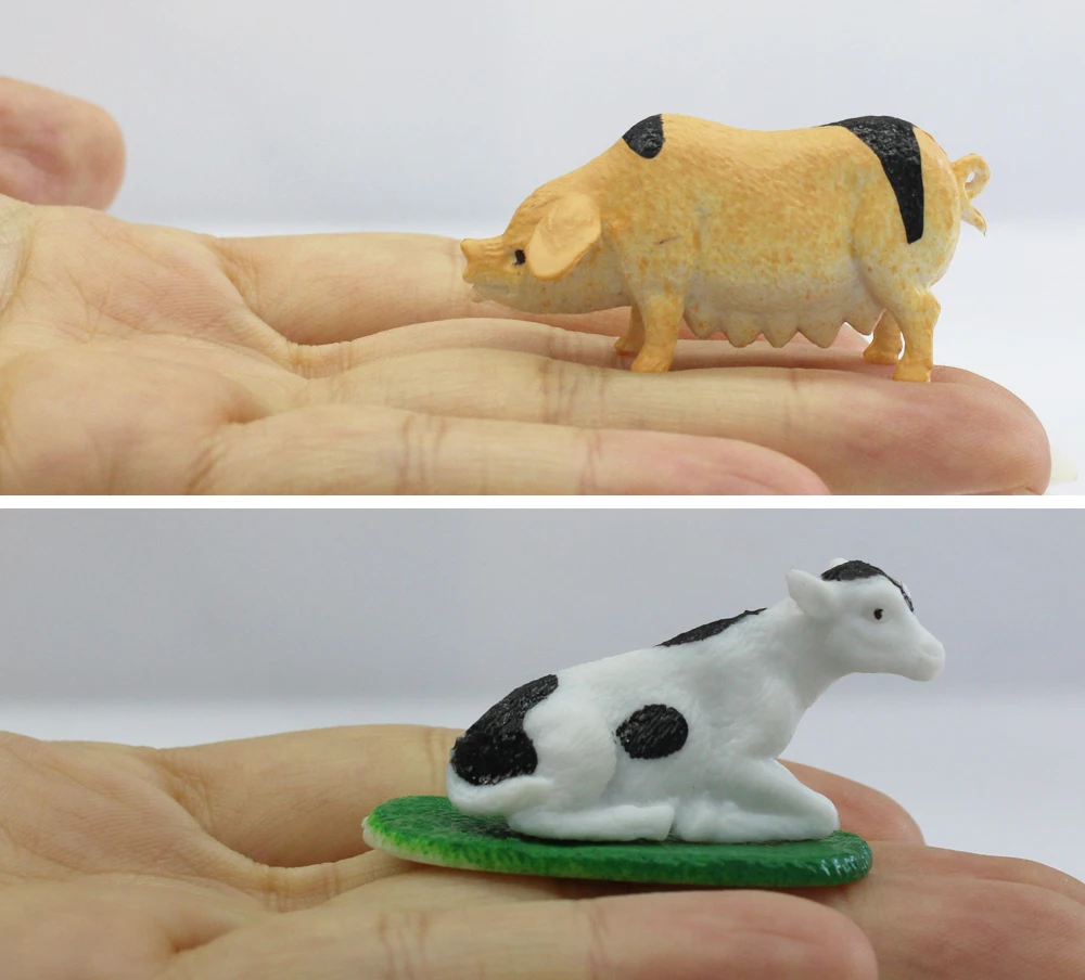 Lovely Plastic Capsules Farm Animal Toys For Vending Machine - Buy Farm ...