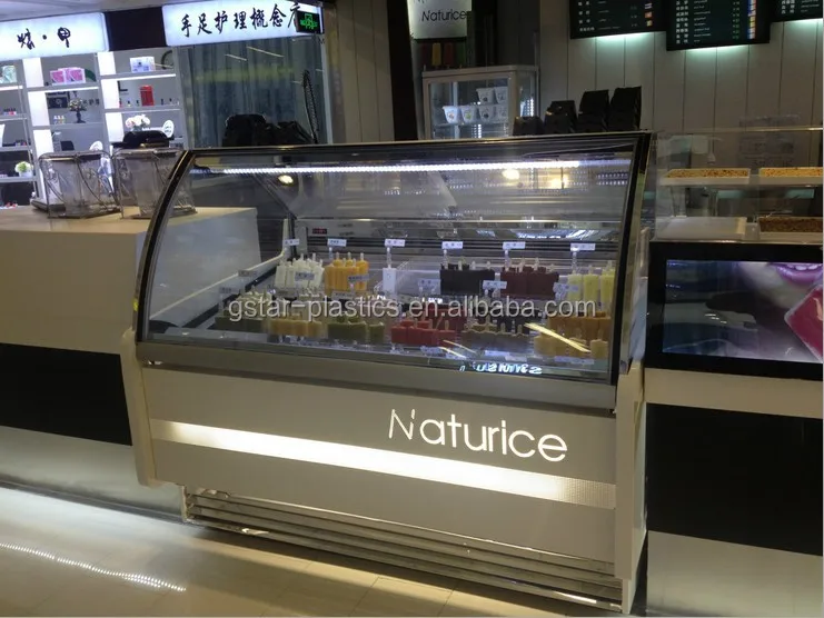 1.5m Popsicle Display Freezer/popsicle Ice Cream Display Showcase ...