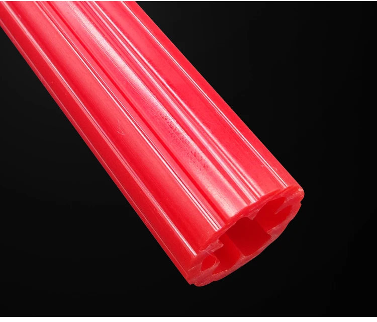 Customized Plastic Extruded Tube Extrusion Abs Tube Environmental Blue ...