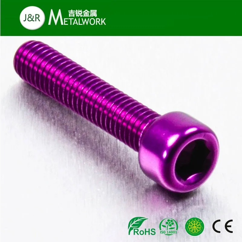 M6 M10 M12 Aluminium Socket Allen Head Bolt Din912 - Buy Aluminum Allen ...