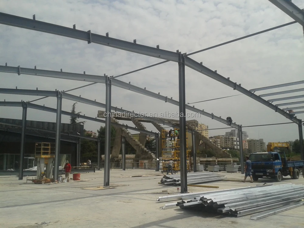 High Rise Steel Frame Water Proof Prefabricated Steel Building For ...