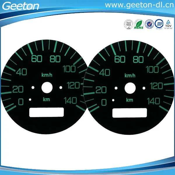Custom Pc Material Digital Speedometer Face For Motorcycle Car - Buy ...