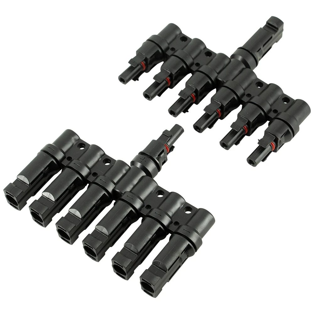 Powmr Mct-an6 Connector 6 To 1 Male Female For Mc 2.5/4/6mm2 Connector ...