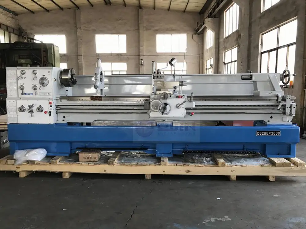 High Precision Universal Heavy Duty Lathe C6266x2000 Metal Turning ...