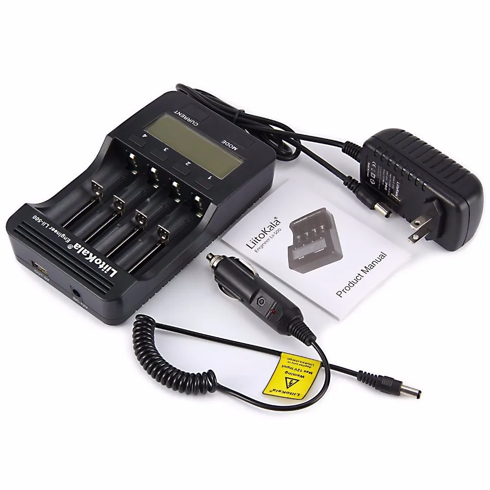 2020 Liitokala Lii-500s Charger - Intelligent Lithium Battery Charger