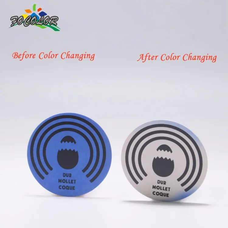 Factory Direct Hot Temperature Sensitive Color Changing Sticker - Buy ...