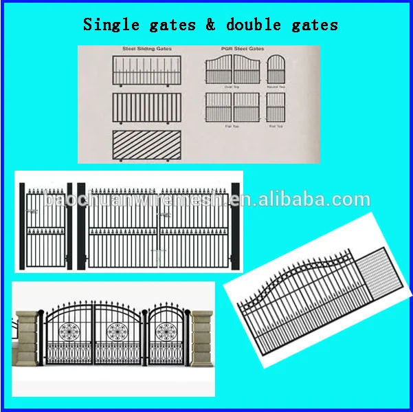 Tubular Gate Design / Stainless Steel Main Gate Design For Homes - Buy ...