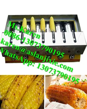 Grilled Corn Machine / Gas Corn Roasting Machine / Electric Corn ...