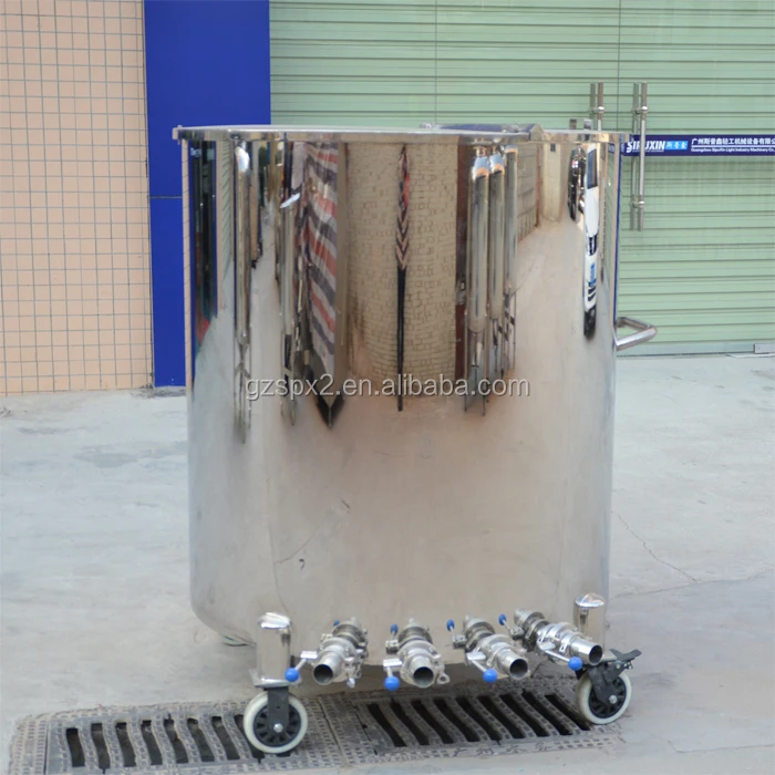 Latex Storage Tank / Grease Storage Vessel / Gel/jelly Drum - Buy Latex ...