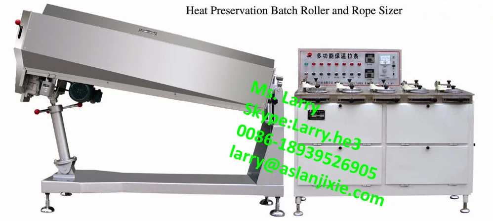 Lollipop Batch Roller And Rope Sizer Machine/caramel Batch Roller And ...