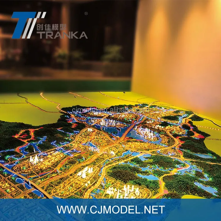 Big Size Holographic Digital Sand Table Model For Urban Planning - Buy ...