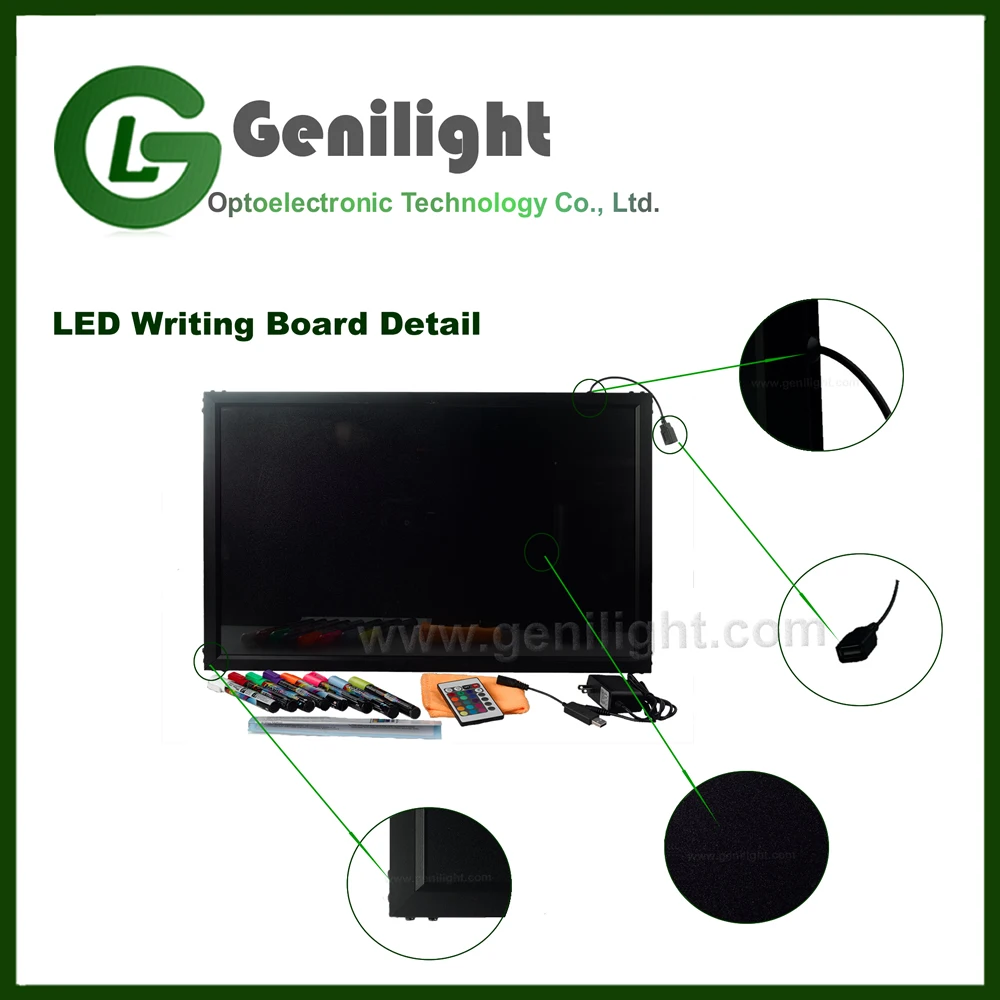 LED Message Writing Board Menu Sign Fluorescent Liquid Chalk Marker for ...