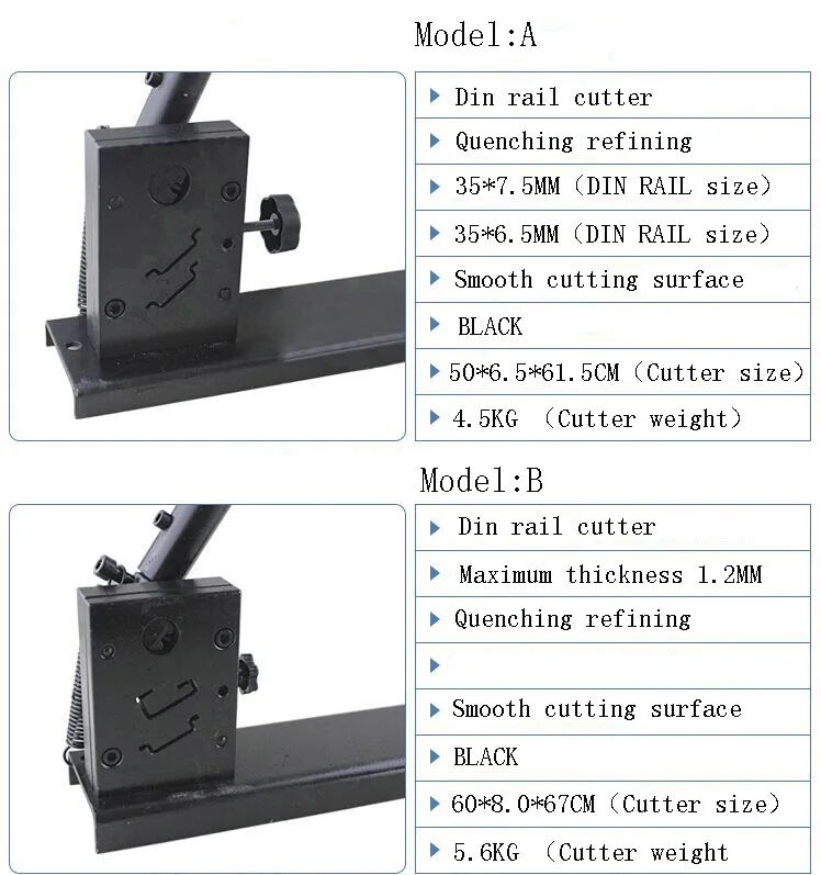 G Type And 35mm Steel Din Rail Cutting Machine - Buy Din Rail Cutting ...