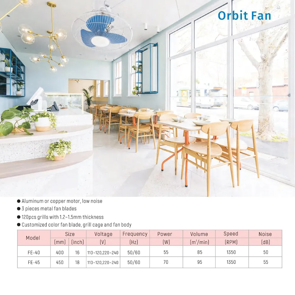 Orbit Home Ceiling Fan Made In China 16 Inch Foshan Plastic Factory ...