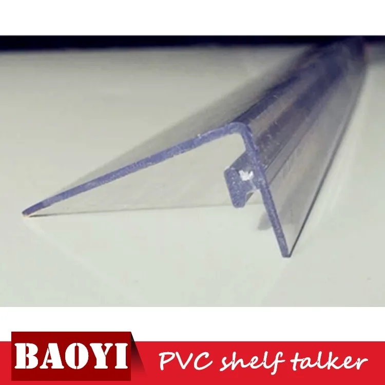 Perpendicular Design Clear Pvc Flat Non-porous Surface Supermerket ...