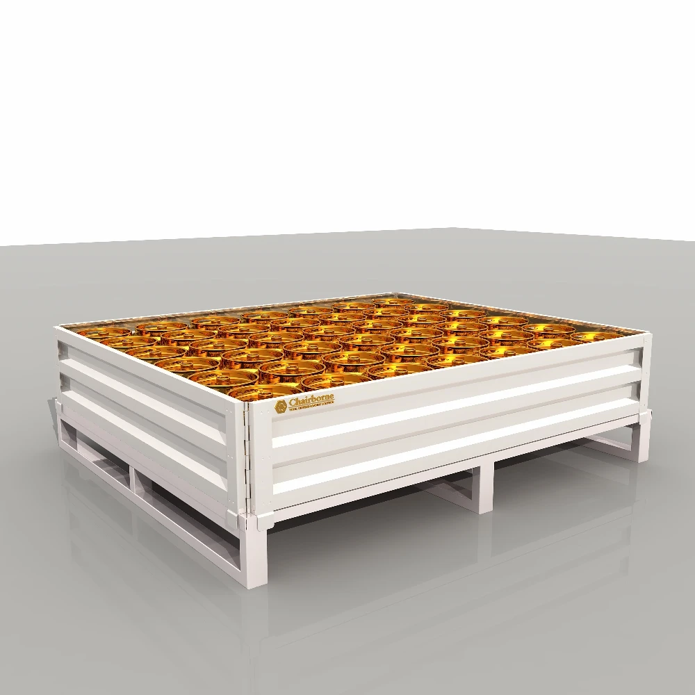 Galvanized Pallet Collar - Durable & Versatile Protection