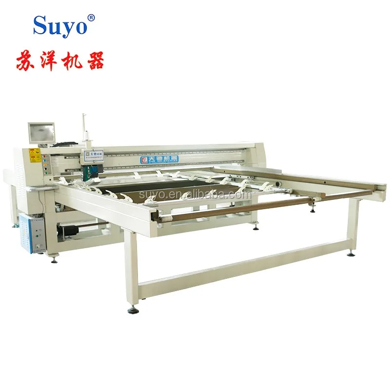 Industrial Computerized Single Needle Garment Bedspread Quilting ...
