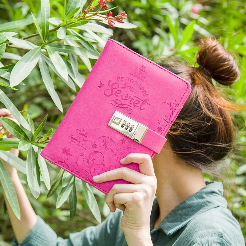 Diary With Code Lock Personalized Diary With Lock Leather Diaries With ...