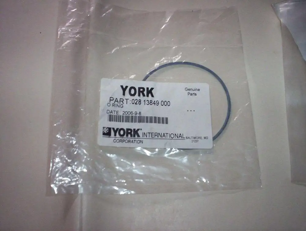 York O-ring 028-13849-000 York Central Conditioning Chiller Spare Parts ...