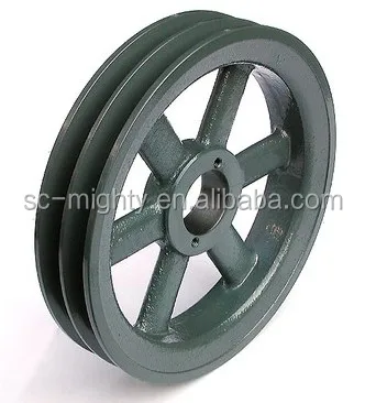 MIGHTY 16 Inch V Belt Pulley - Portable Cement Mixer Pulley Wheel