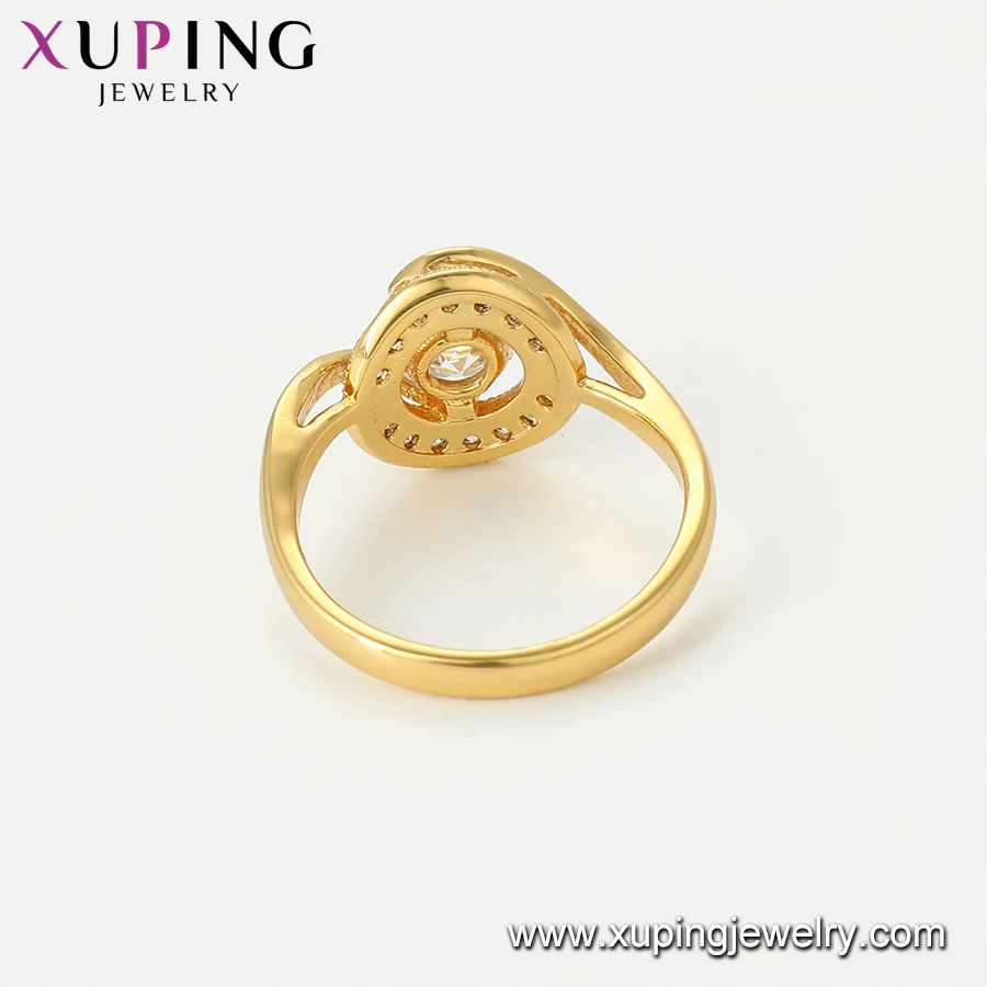 15554 Xuping China 24k Gold Plated Fashion Jewelry Rings