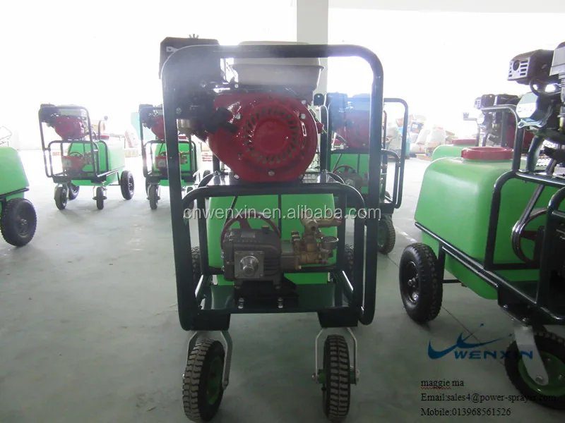 Agricultural Powered Spray Machine Garden Sprayer Set With Wheels And ...