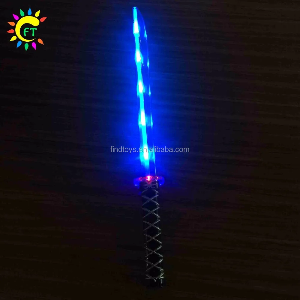 Led Samurai Sword Katana Saber Sword With Motion Activated Clanging ...