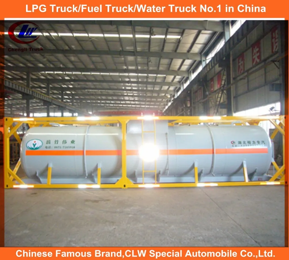 Iso Lpg Fuel Chemical 20ft Tanker Container 40ft Container