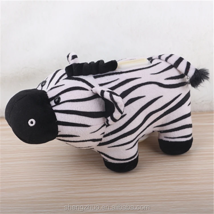 Stuffed Cartoon Animal Piggy Bank Plush Coin Savings Piggy Bank Toy For ...